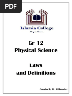 Grade 12 Physics Test: Newton's Laws | PDF | Force | Friction