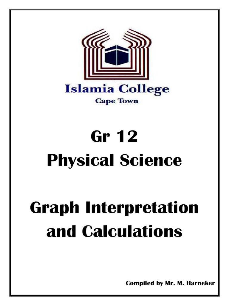 1747024843-Gr 12 Physics - Graph Interpretation | PDF | Cartesian ...