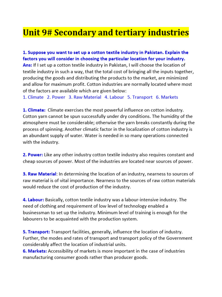 Unit 9 | PDF | Business