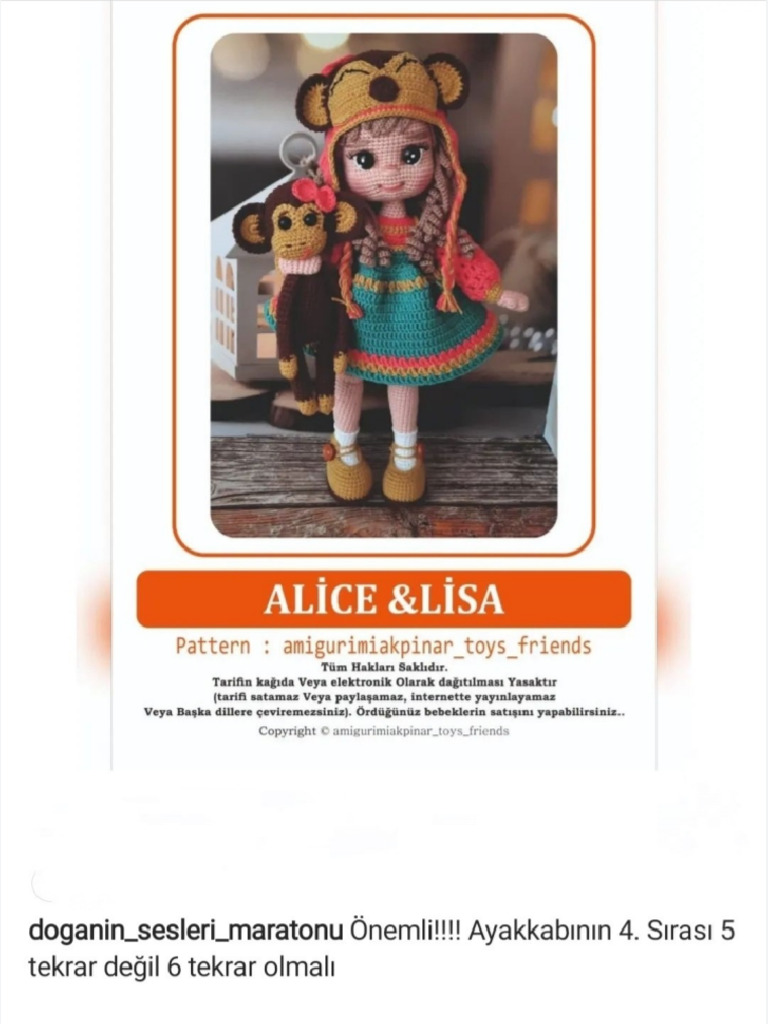 Alice & Lisa Amigurumiakpinar DTG | PDF