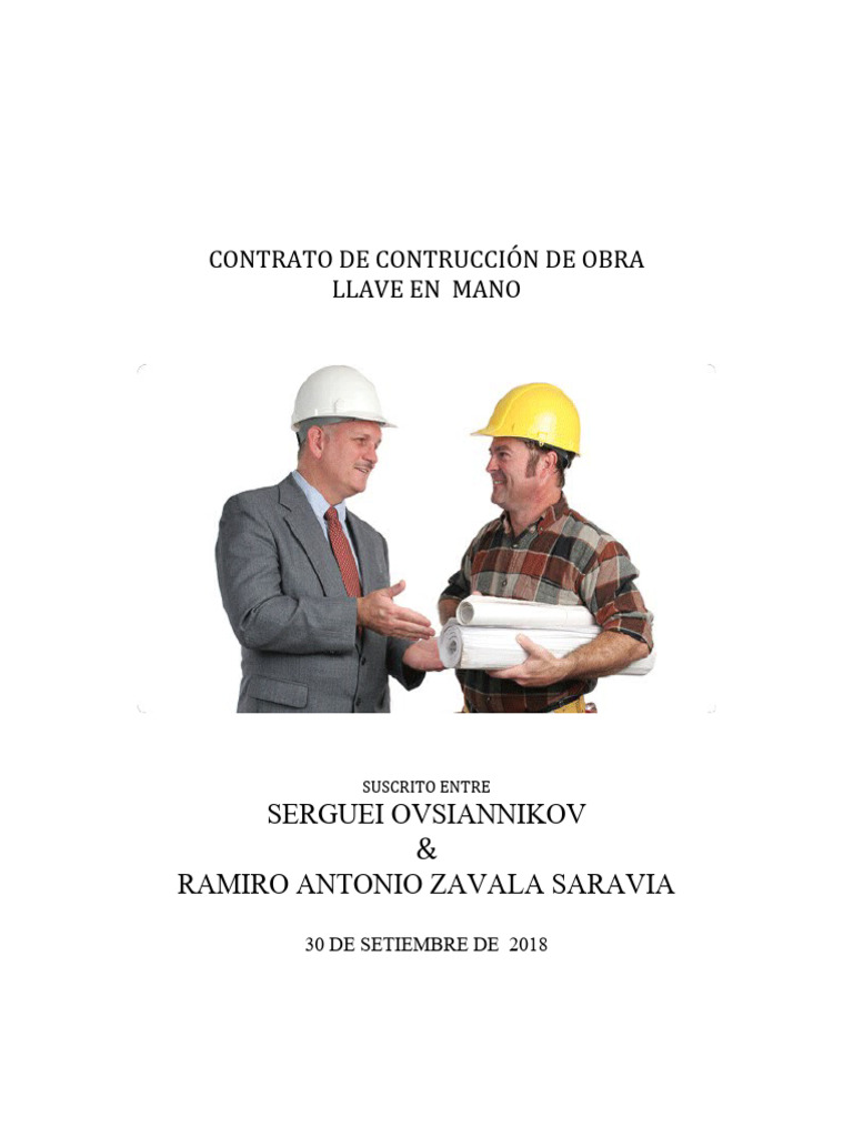 Contrato de Construcción | PDF