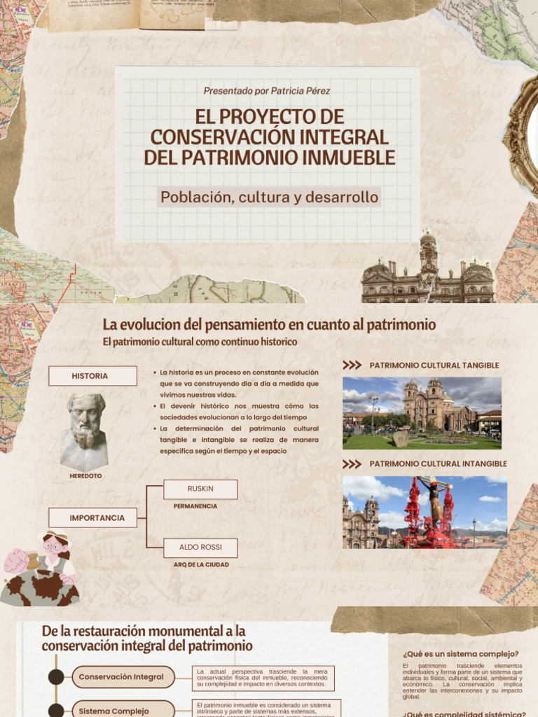 Conservacion Del Patrimonio Integral | PDF