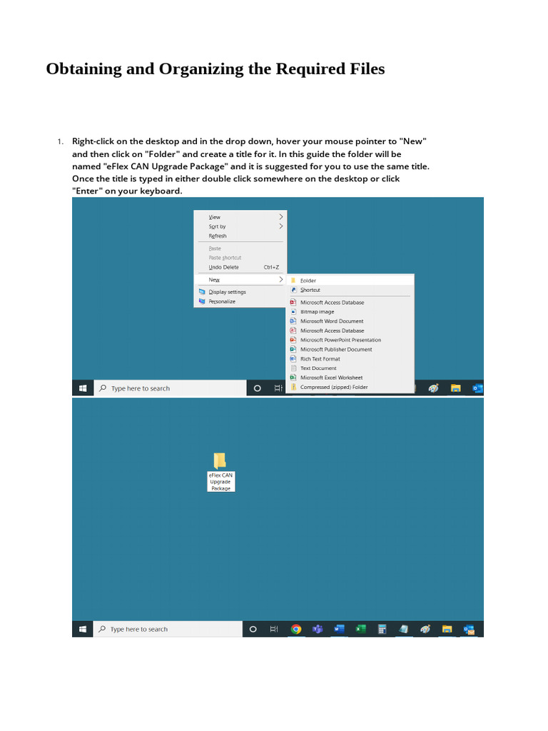 Eflex Firmware Update Instructions 5.18.23 | PDF