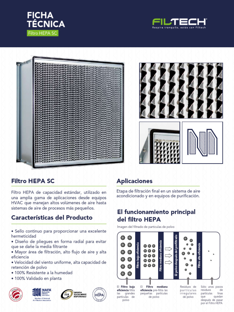 Filtro Hepa | PDF