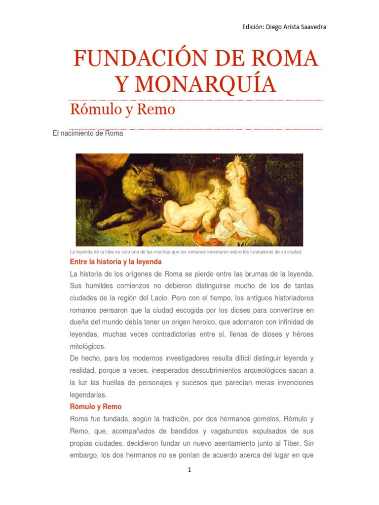Historia De Roma Pdf