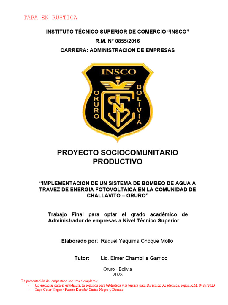 Empastado | PDF