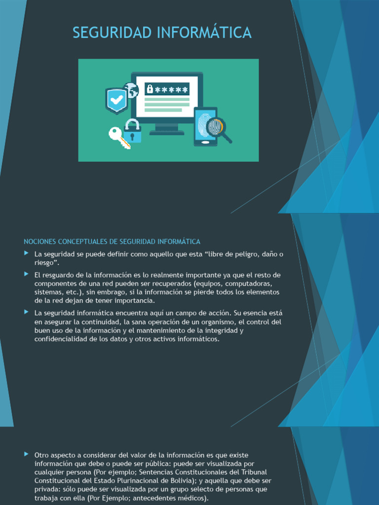 Seguridad Informática | PDF | Seguridad | La seguridad informática