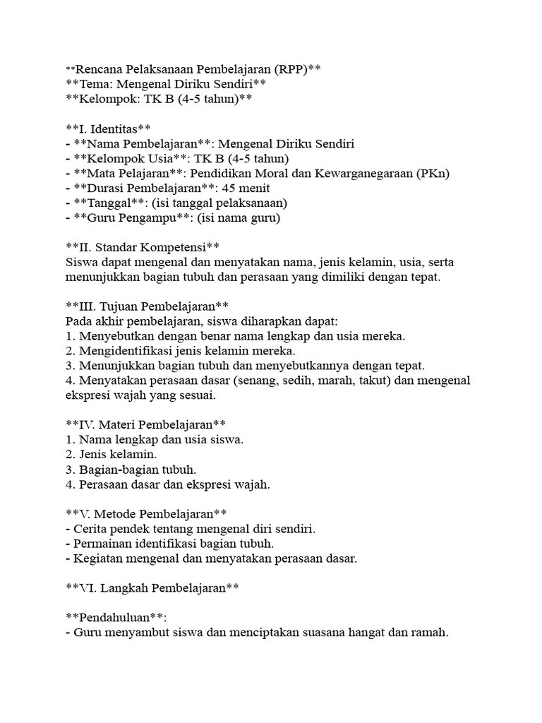 Tema Diriku Sendiri | PDF | Seni & Disiplin Bahasa | Kesehatan Holistik