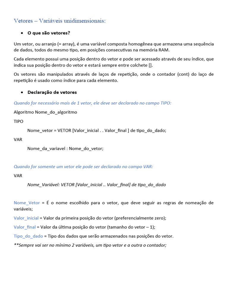 Meu Resumo - Vetores | PDF