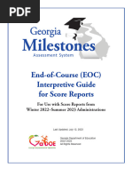 Understanding The Georgia Milestones Achievement Levels | PDF ...