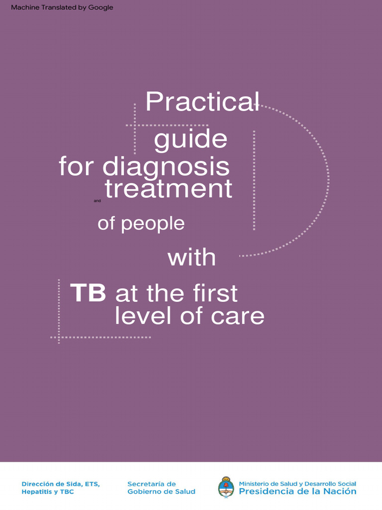 1 Practical Guide For Diagnosis Treatment of People TB | PDF ...