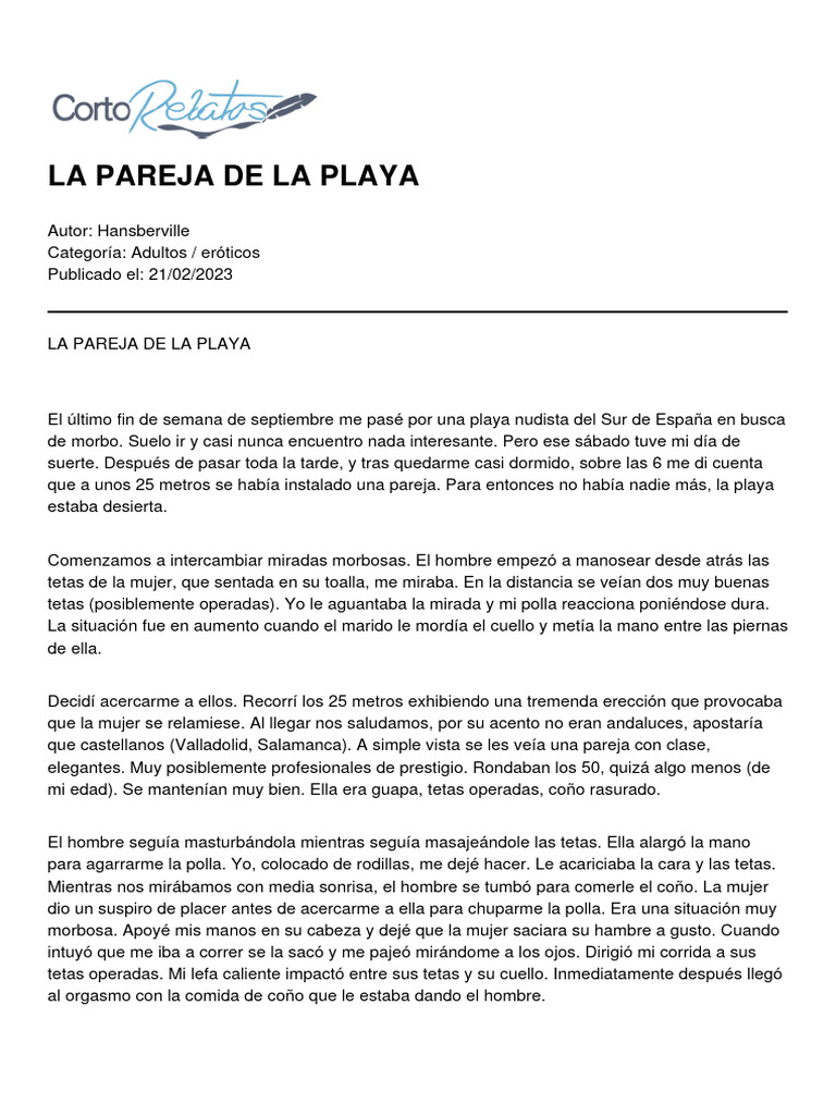 La Pareja de La Playa | PDF