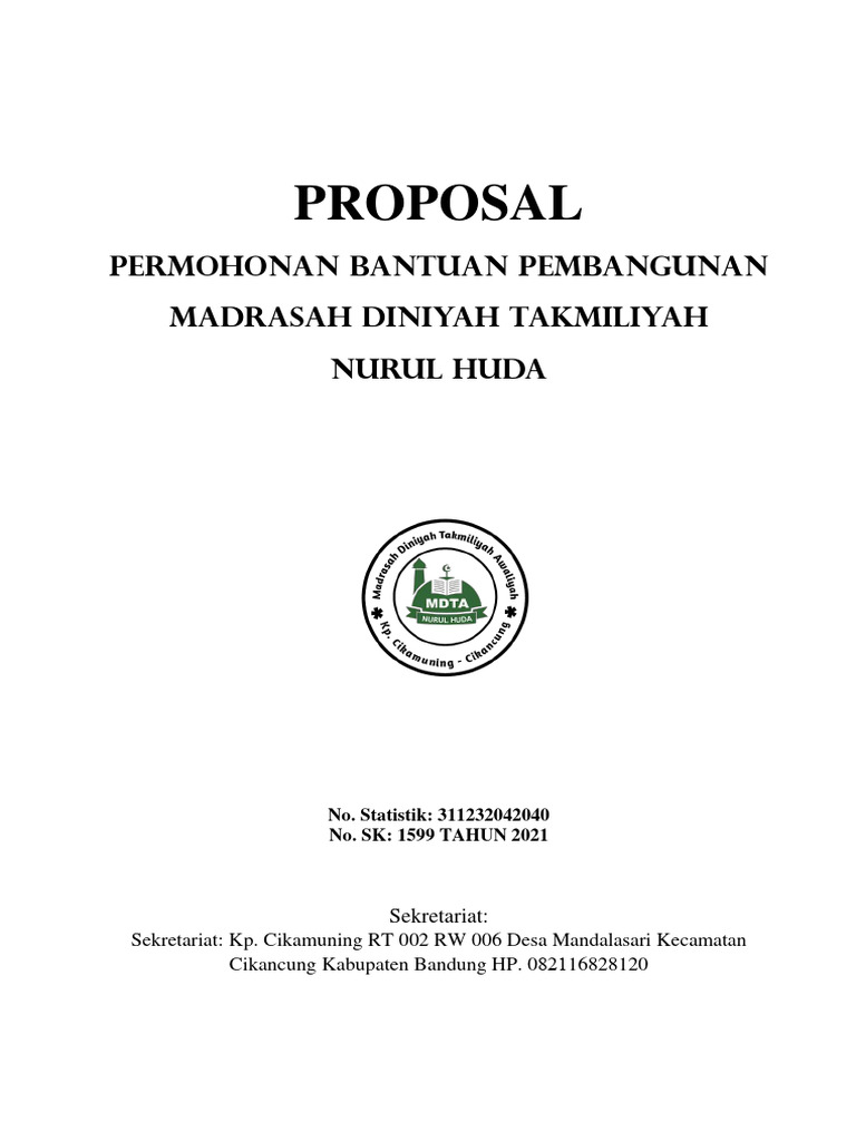 Proposal Baznas 2023 | PDF