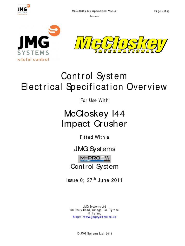 Part 2 I44 Electrical Operational Manual REV000 | PDF | Technology ...