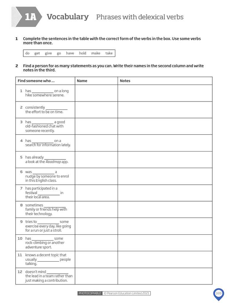 Phrases With Delexical Verbs | PDF