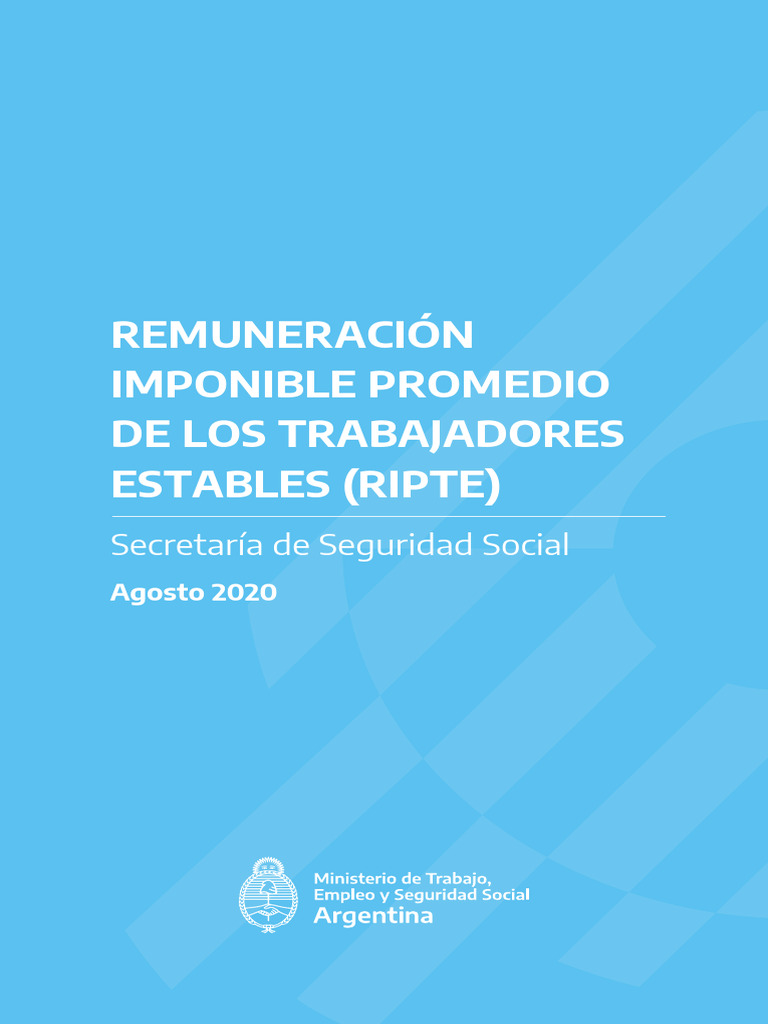 Análisis RIPTE: 1994-2005 | PDF