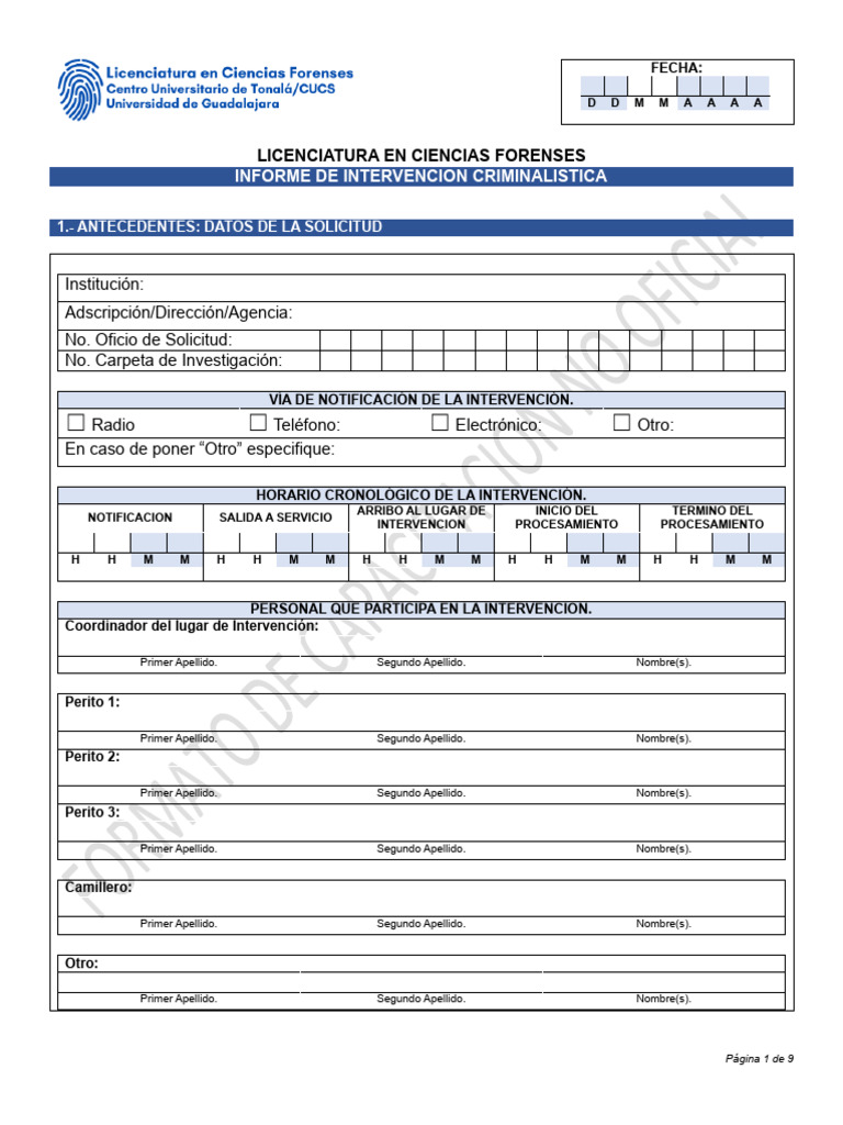 Formato Documentacion Escrita | PDF