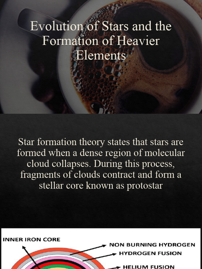 2) Evolution of Stars and the Formation of Heavier | PDF