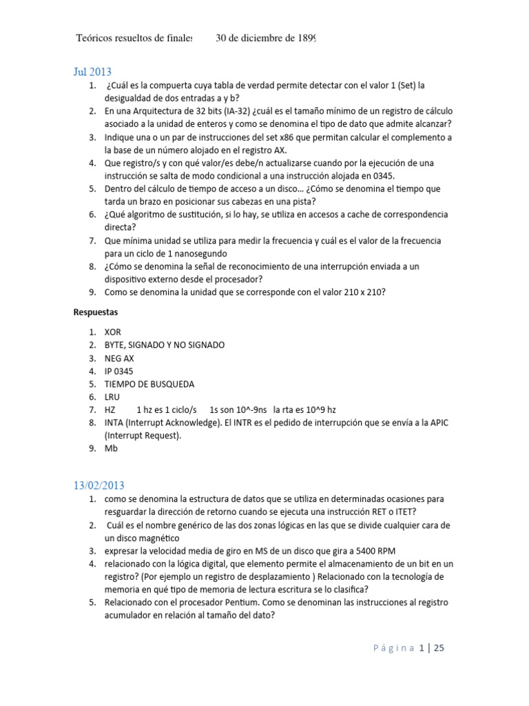 Respuestas Teoricas Finales | PDF