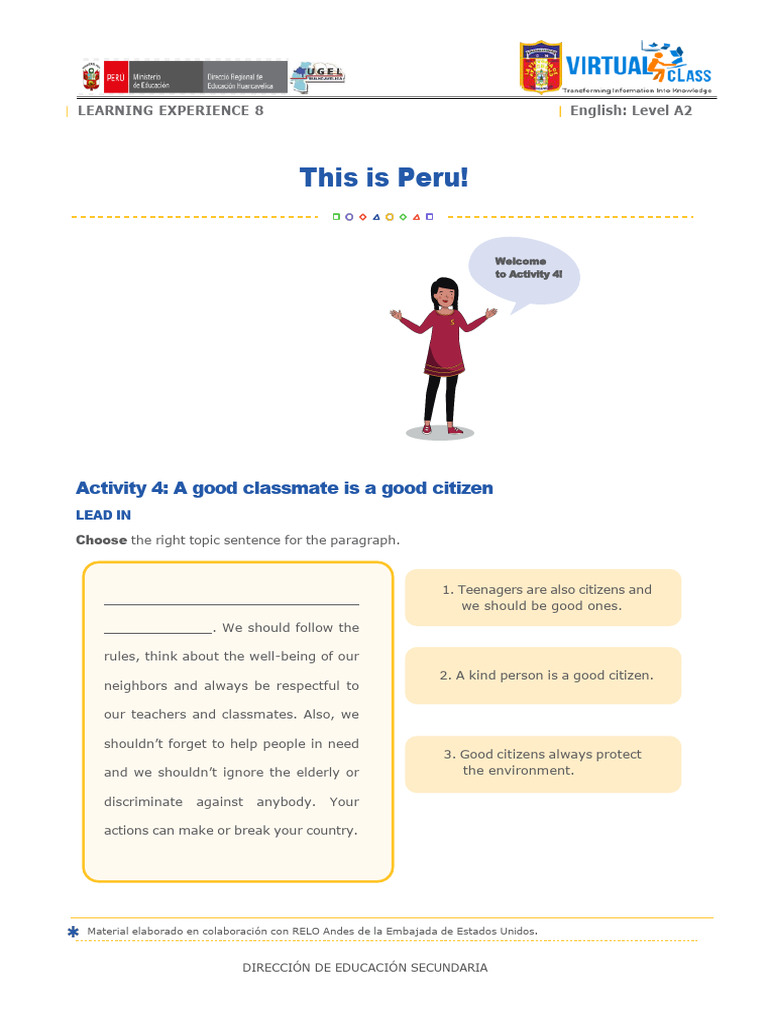 Learning Experience 8 Activity 4 - A2 | PDF