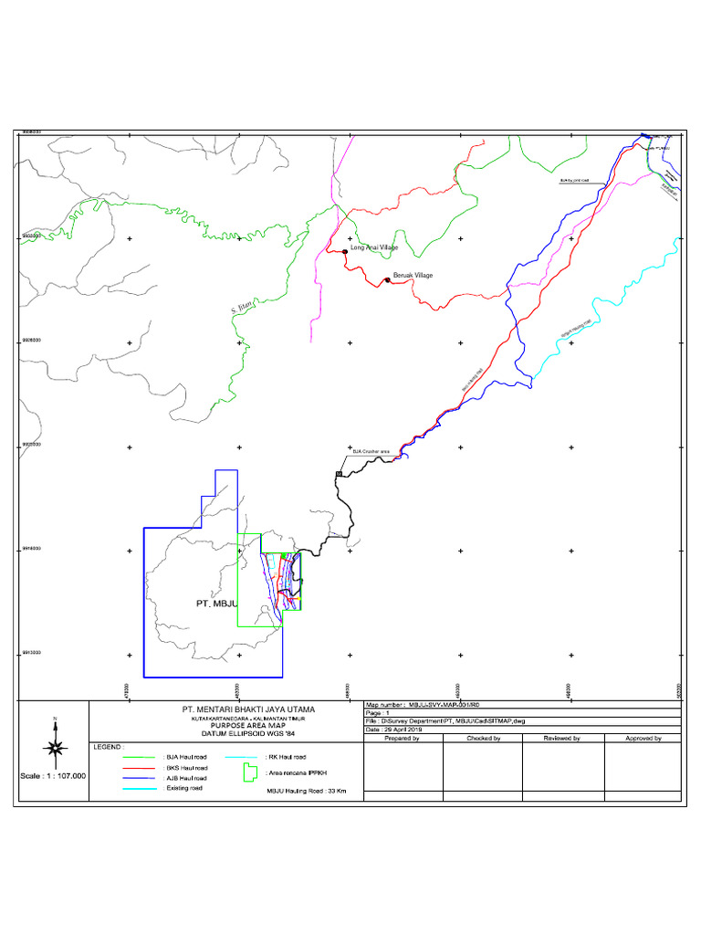 Peta Renc - IPPKH MBJU | PDF