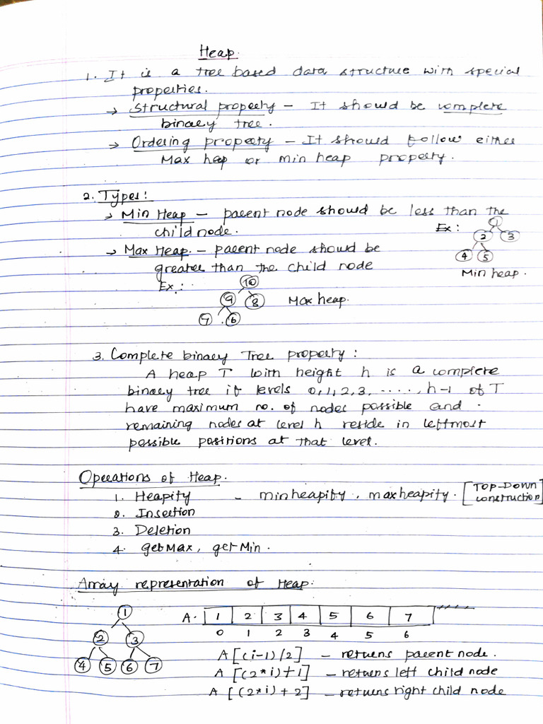 Heap, Searchtree | PDF