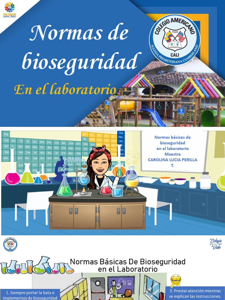 10° Lab. Normas de Bioseguridad | PDF