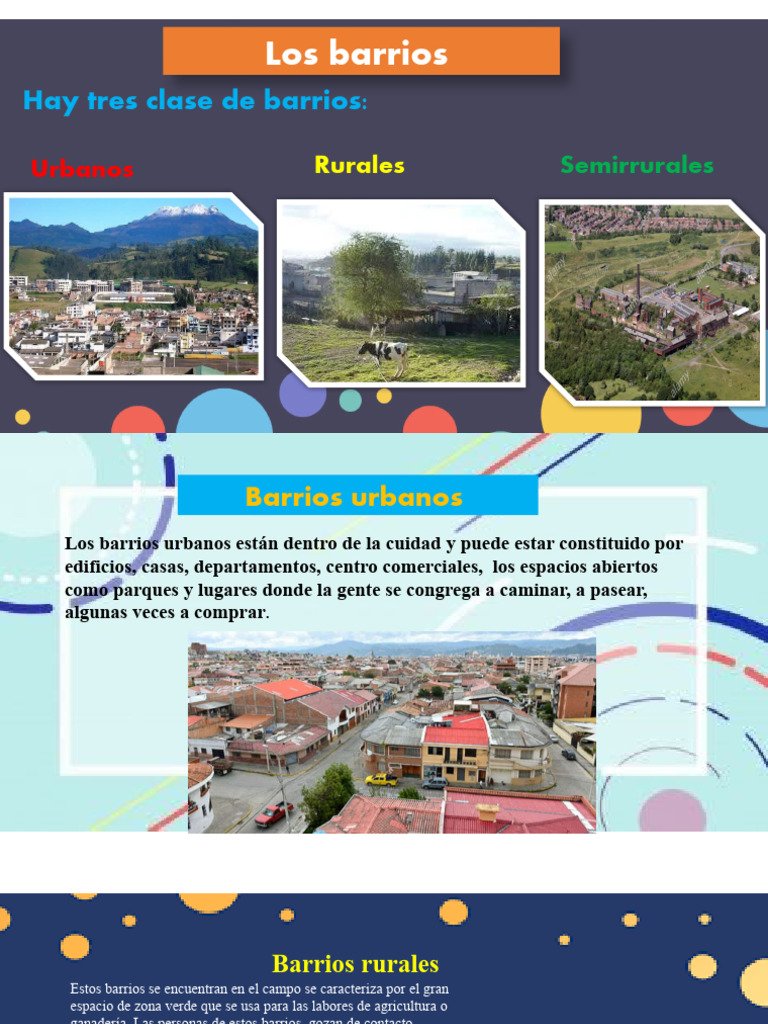 Tipos de Barrio | PDF