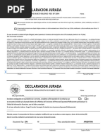 DECLARACION JURADA PERSONA POLITICAMENTE EXPUESTA | PDF | Documento de identidad | Ministerio ...