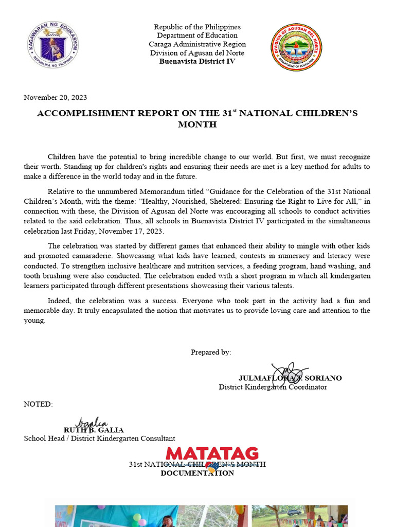 Narrative Report | PDF