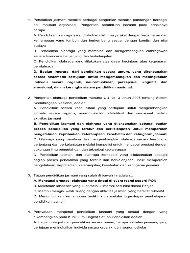 Soal PPK Persiapan Tahap 3 | PDF