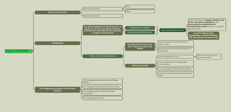 Chapter 1 GLOBALISATION | PDF