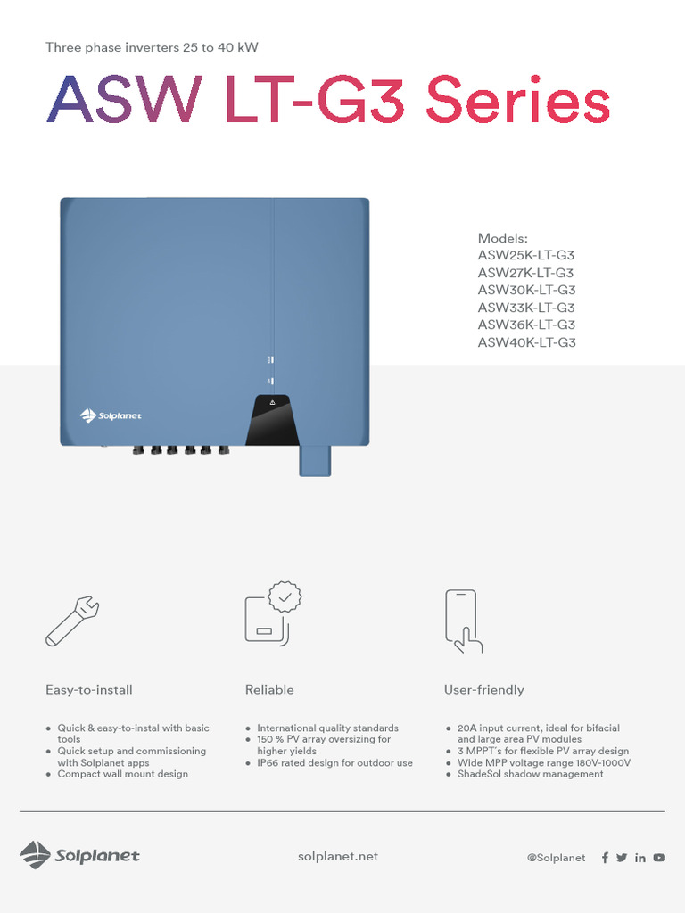 05 - Certificados e Datasheet Inversor | PDF
