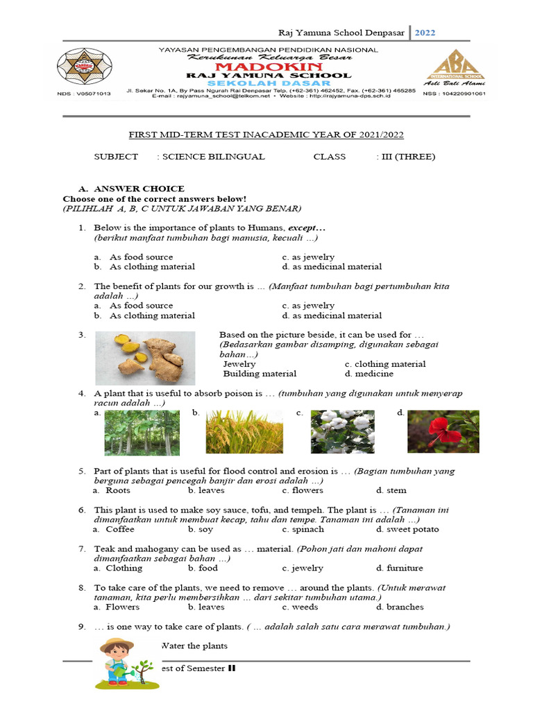 Science Bilingual PTS Ii | PDF