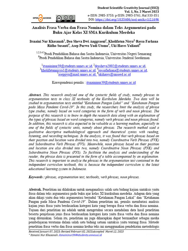 SSCJDo CValid | PDF | Phrase | Syntax