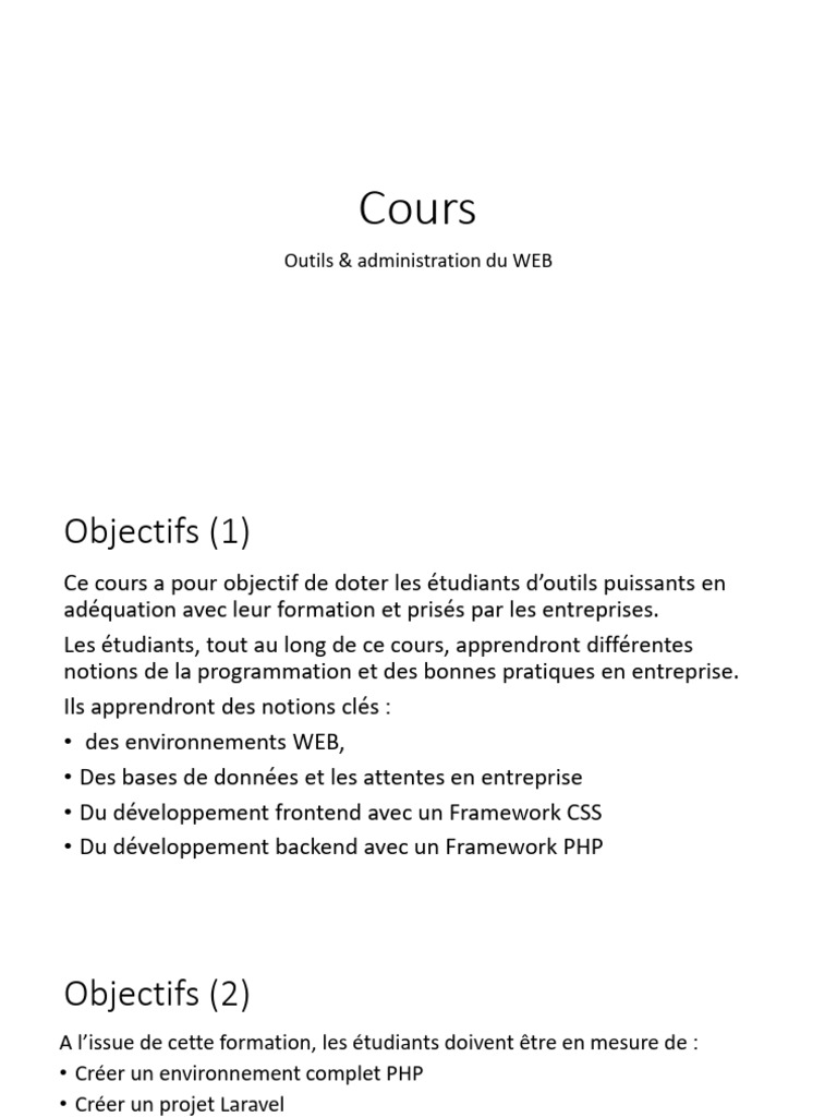Cours LMIO - OAW | PDF | Ordinateurs