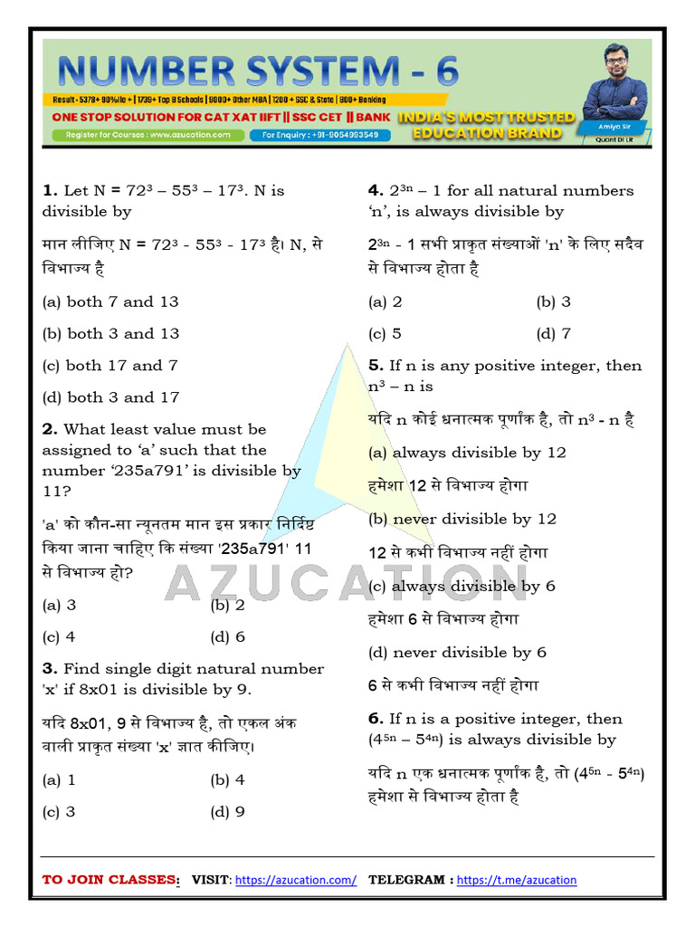 362) Numbers - 6 ?? ????? NA | PDF