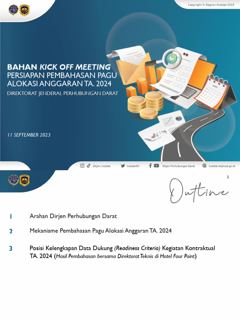 Kick Off Meeting Persiapan Pagu Alokasi Anggaran Part 5 | PDF ...