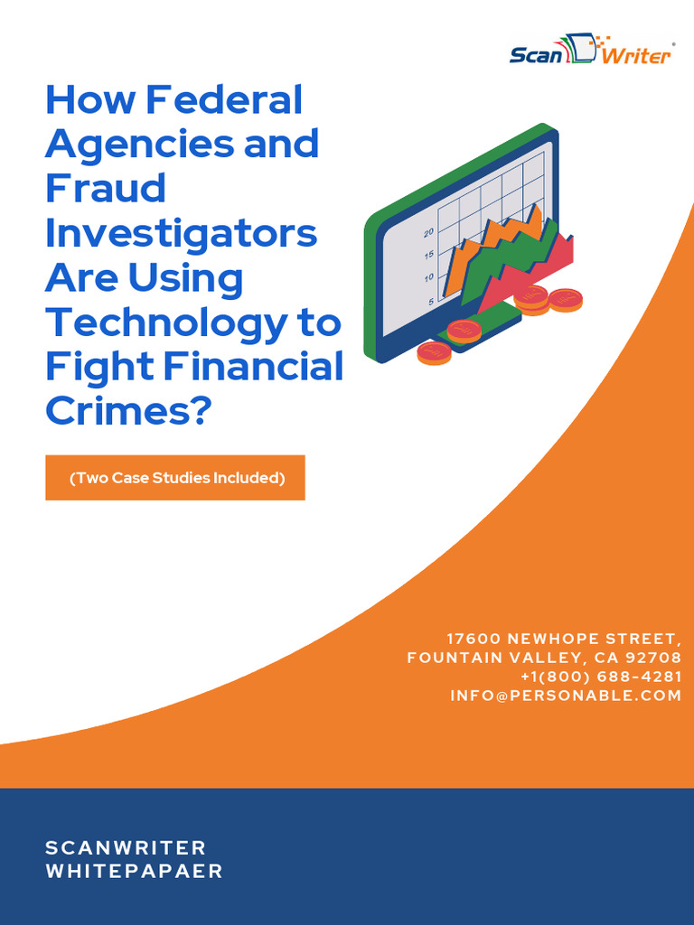 ScanWriter Using Technology Fight Financial Crimes | PDF