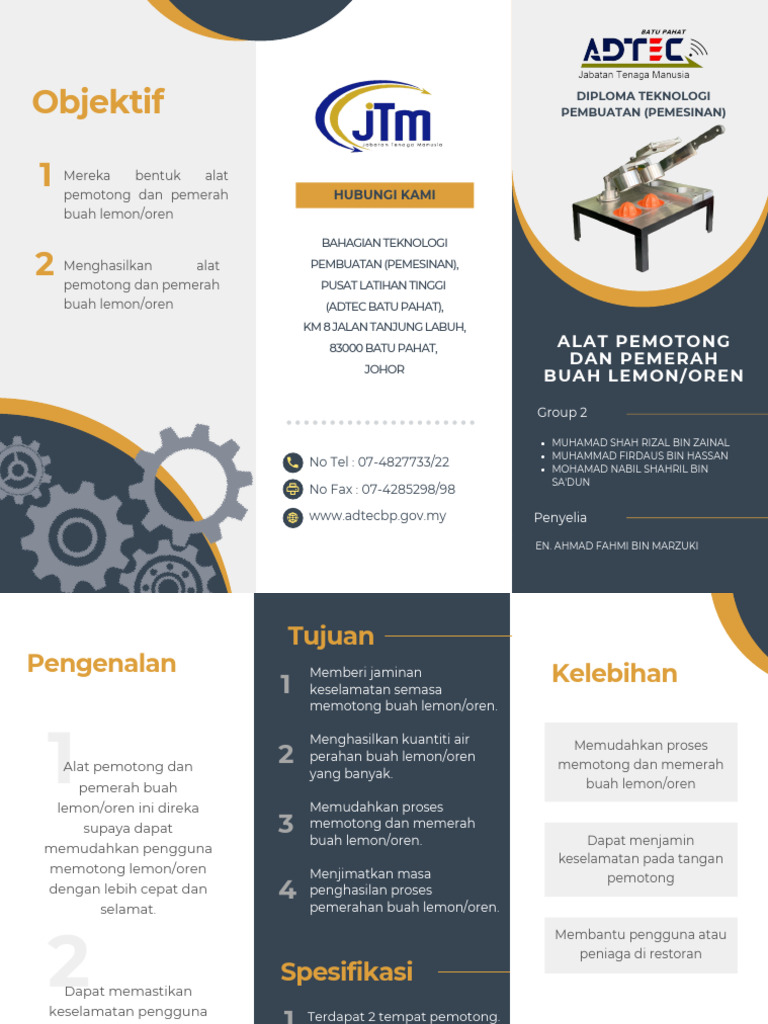 Pamplet Projek | PDF