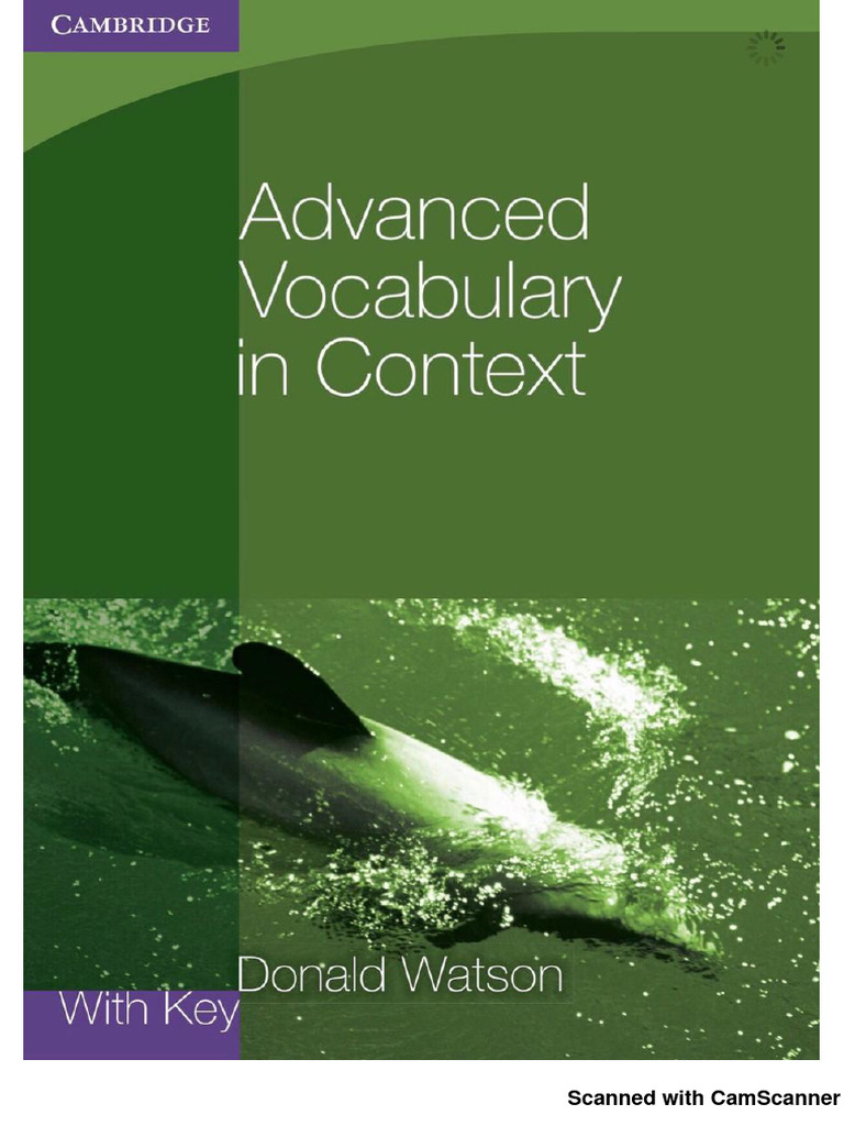 Advanced Vocabulary in Context PDF 3 PDF Free | PDF | Tablet Computer ...