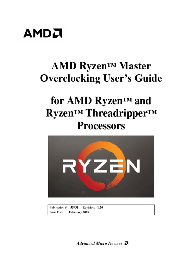 AMD-Ryzen - Panduan Overclocking | PDF