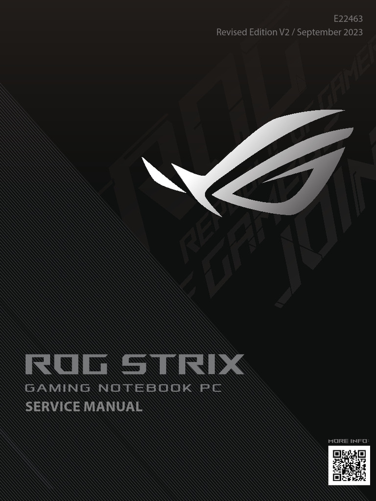 Buku Panduan Service ROG Strix - Full | PDF