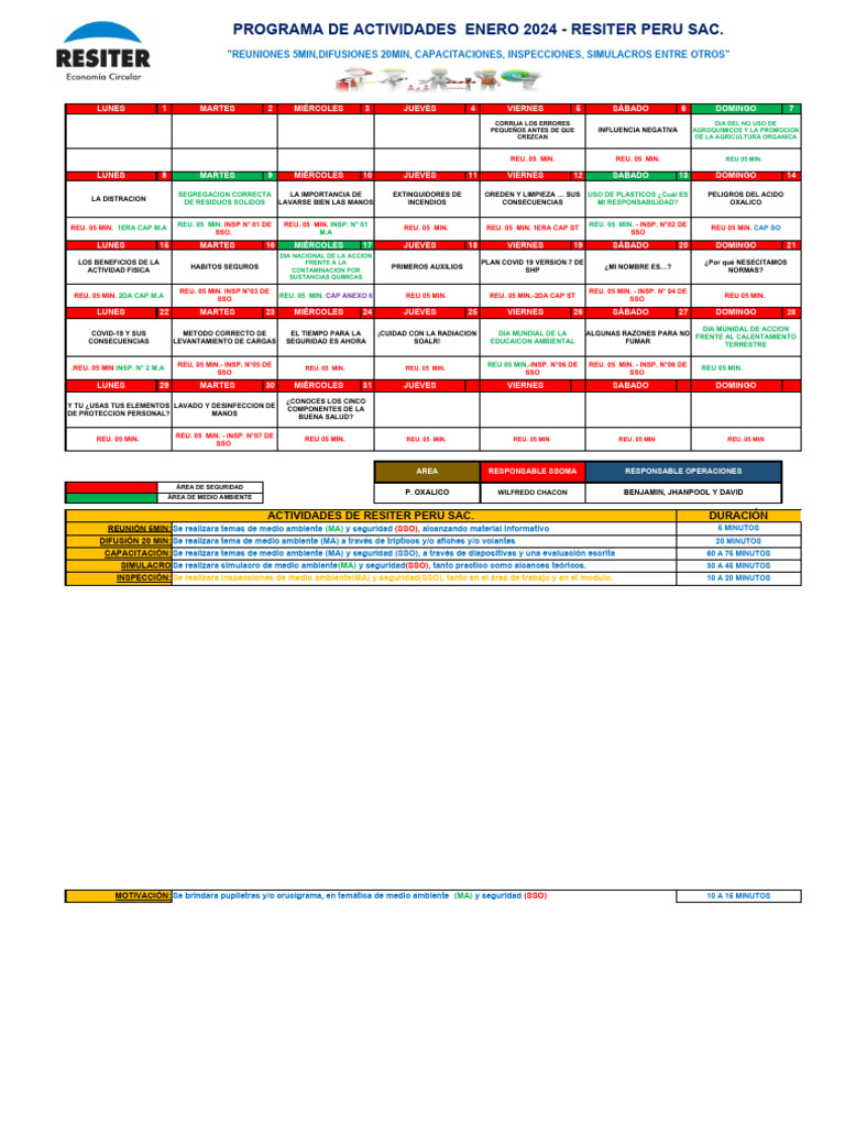 PROGRAMA_MENSUAL_2023 | PDF | Entorno natural