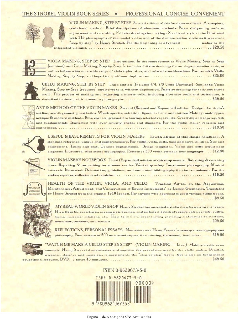 Art Method of The Violin - Henry-Strobel 1 | PDF