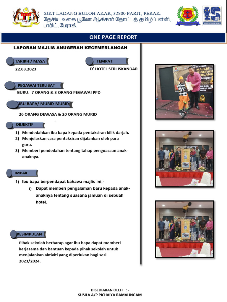 Opr Format 2023 - Copy | PDF