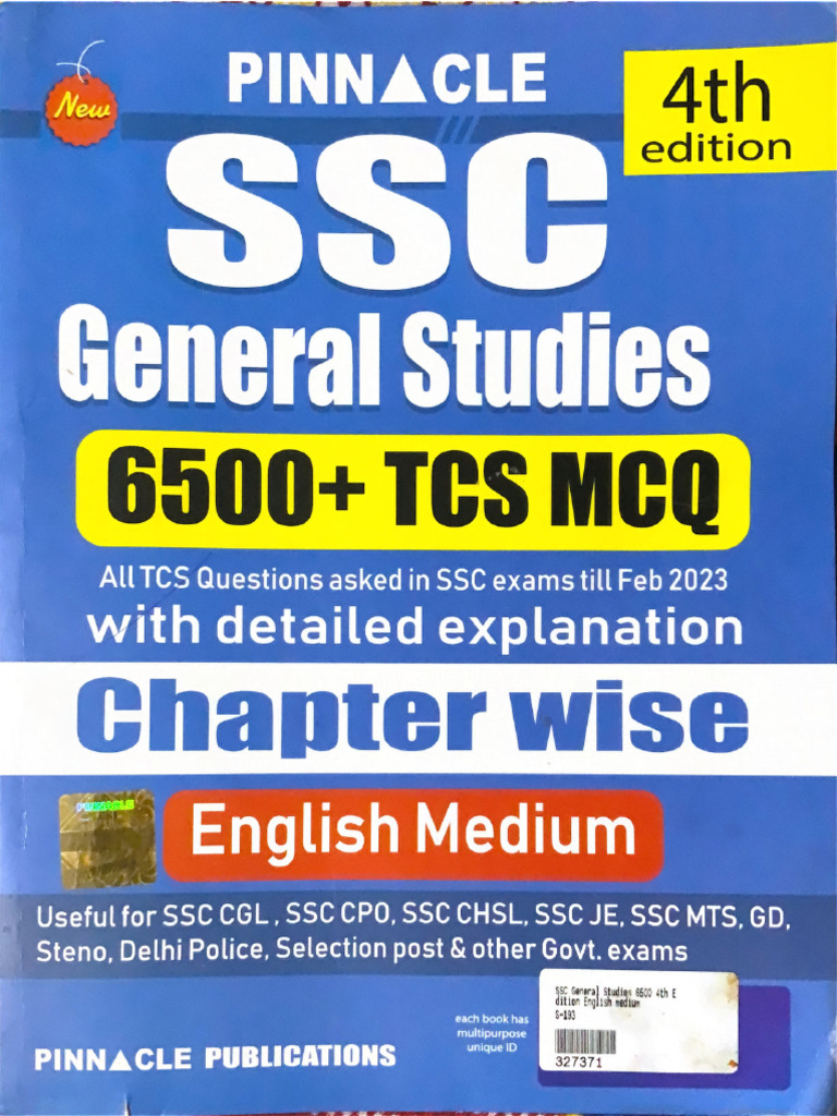 Pinnacle GS English Medium 2023 4th Edition | PDF
