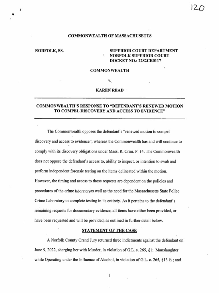 Com. Responds To Def Motion To Compel DISCOVERY | PDF