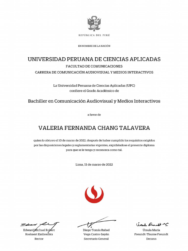 DIPLOMA DE BACHILLER VALERIA CHANG - Compressed | PDF