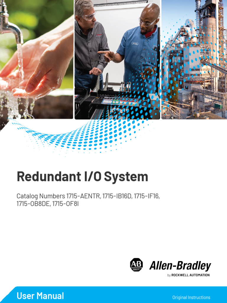 Allen Bradley Redundant IO System | PDF | Programmable Logic Controller | Electronics